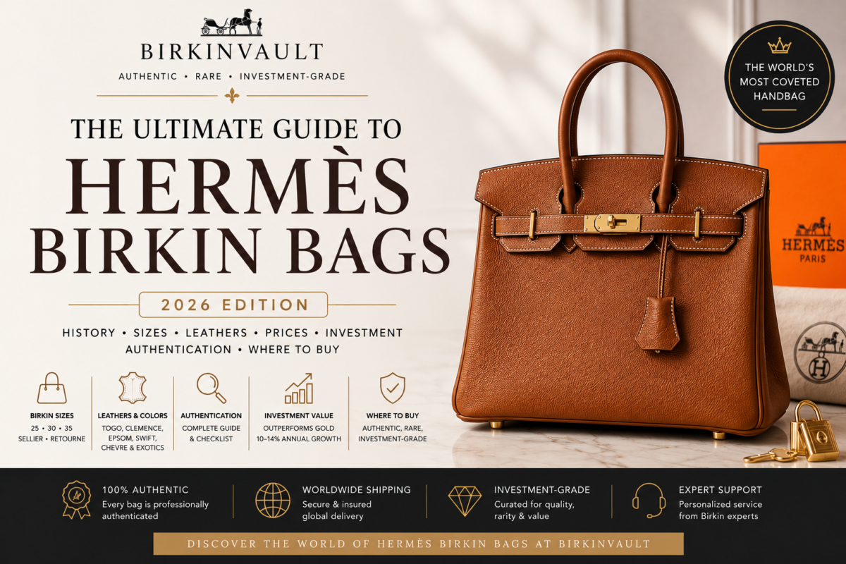 The Ultimate Guide to Hermès Birkin Bags (2026) | BirkinVault